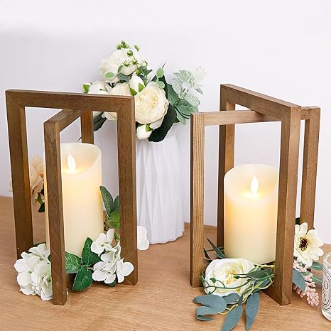 Amazon.com: GUDELAK 2 Set Wedding Centerpieces for Table, Wedding ...