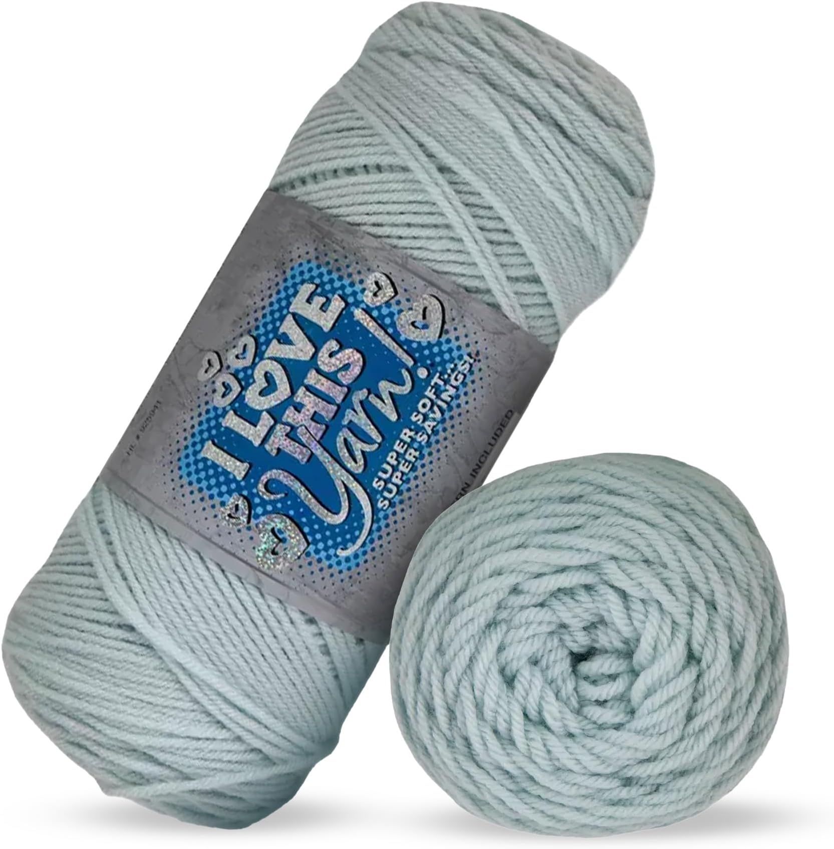 Amazon.com: I Love This Yarn 4 - Medium Yarn for Crocheting & Knitting ...