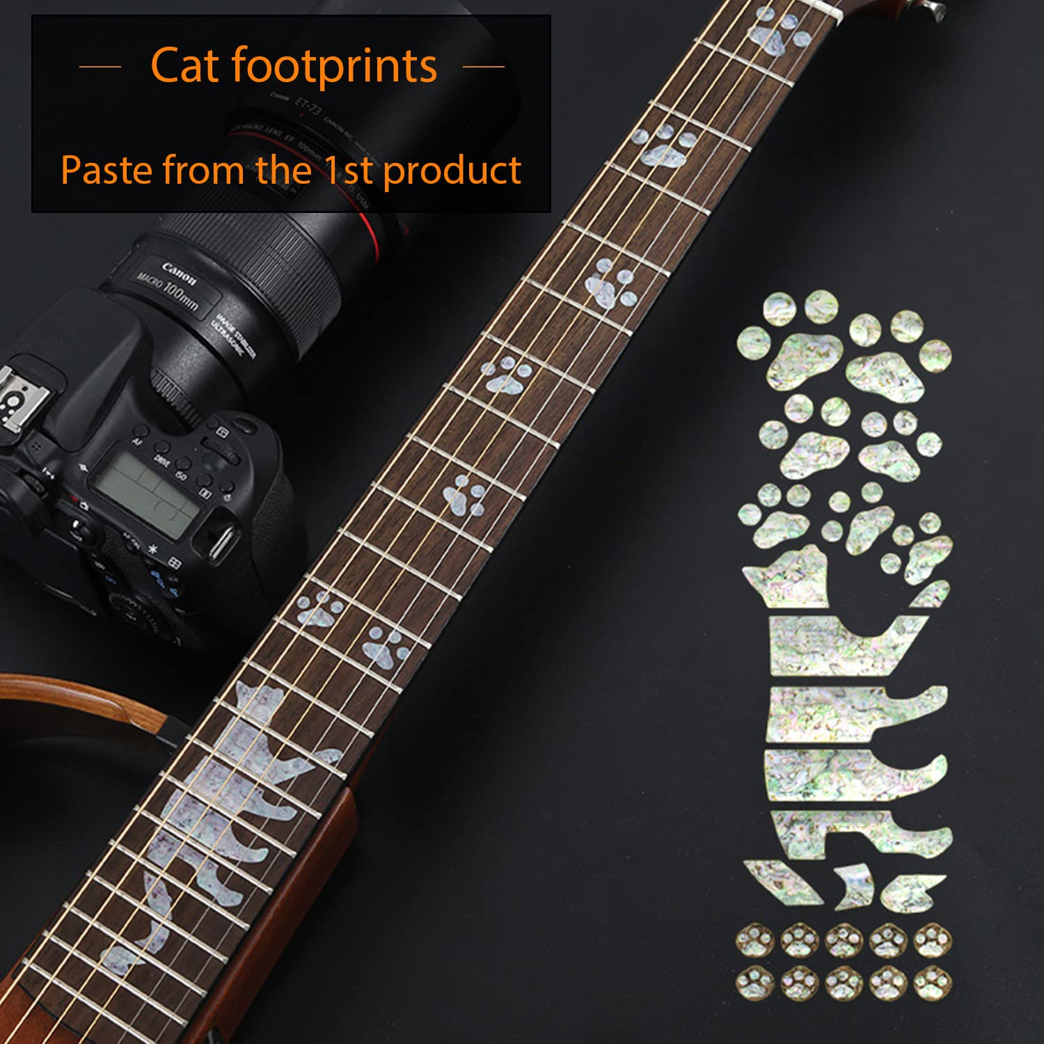 Electric Guitar Stickers Electric Guitar And Amplifier Wall Decal