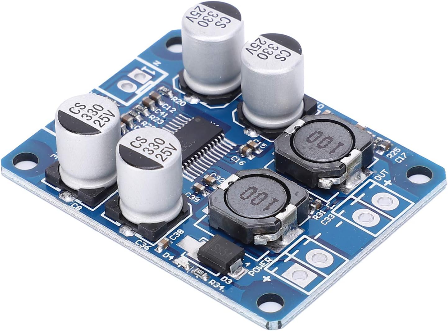 Amazon.com: Power Amplifier Board Module 60W Mono Digital Audio ...