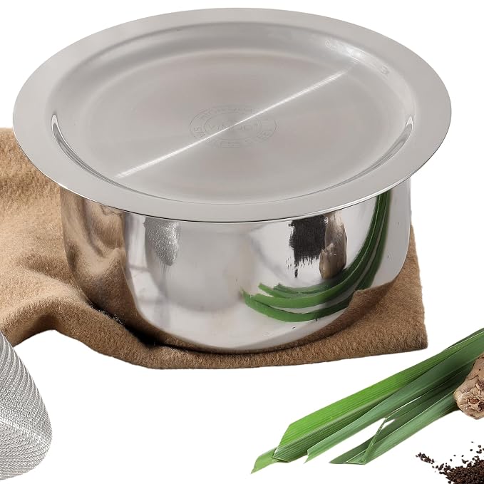 Buy Vinod Stainless Steel 304 Grade - Tope/Patila/Topiya/Tapeli with ...