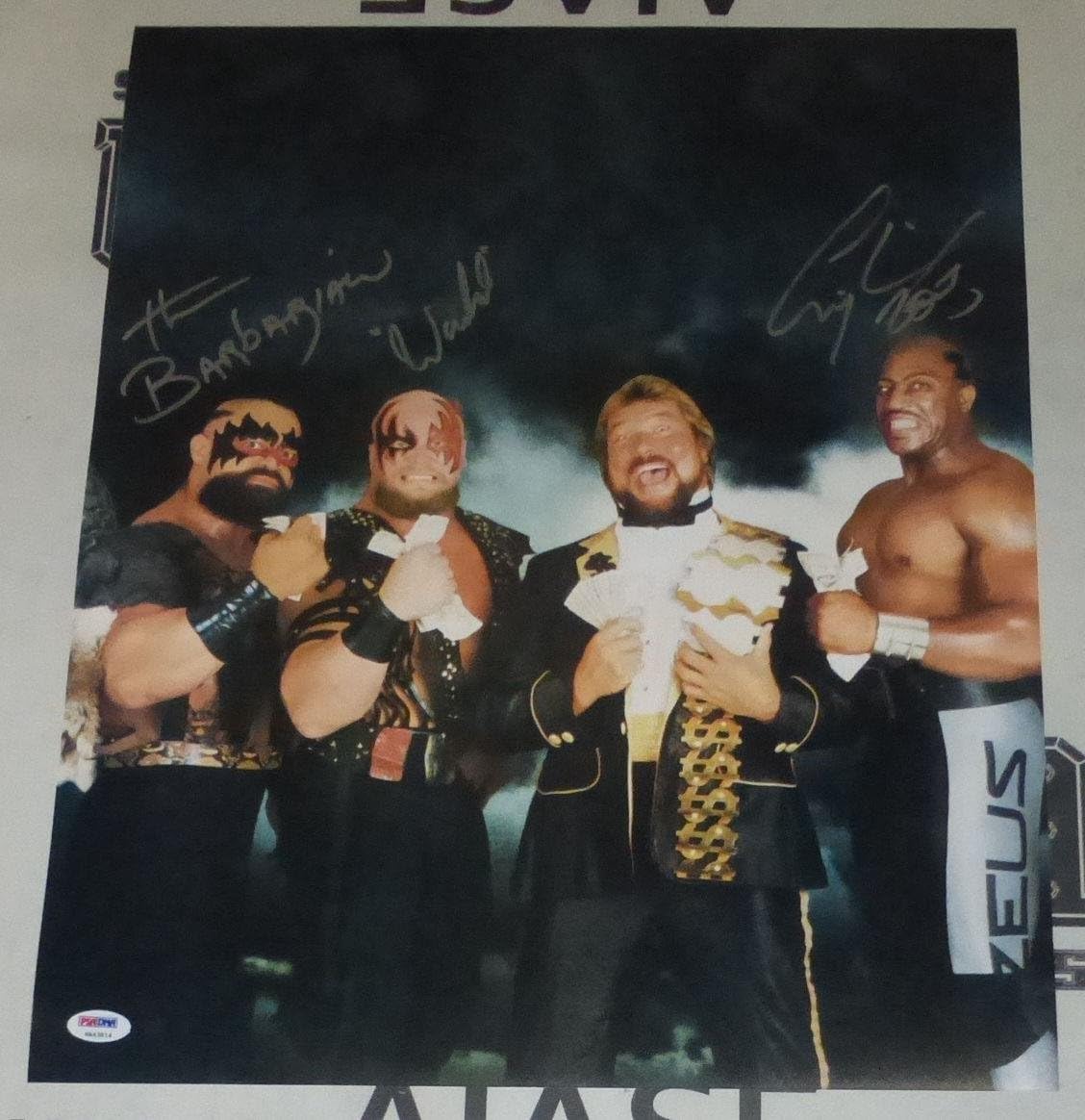 Tiny Lister Zeus Barbarian Warlord Signed WWE 16x20 Photo Powers of ...