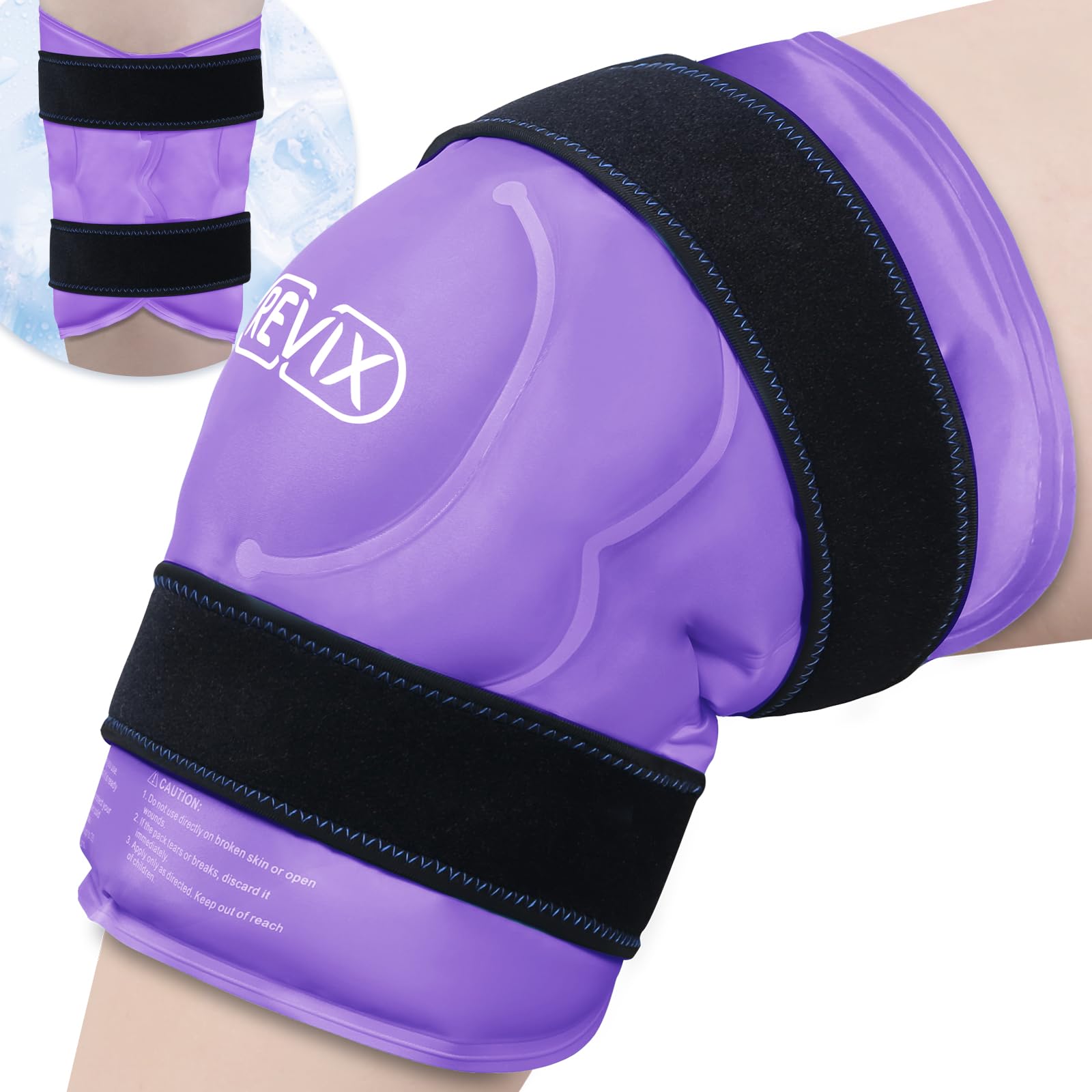 Snapklik.com : REVIX 20" XXXL Ice Pack For Knee Discomfort And Fatigue ...