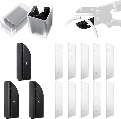 Amazon.com: Feekoon 2-1/2" Replacement (10) Blades & (3) Anvils & (2 ...