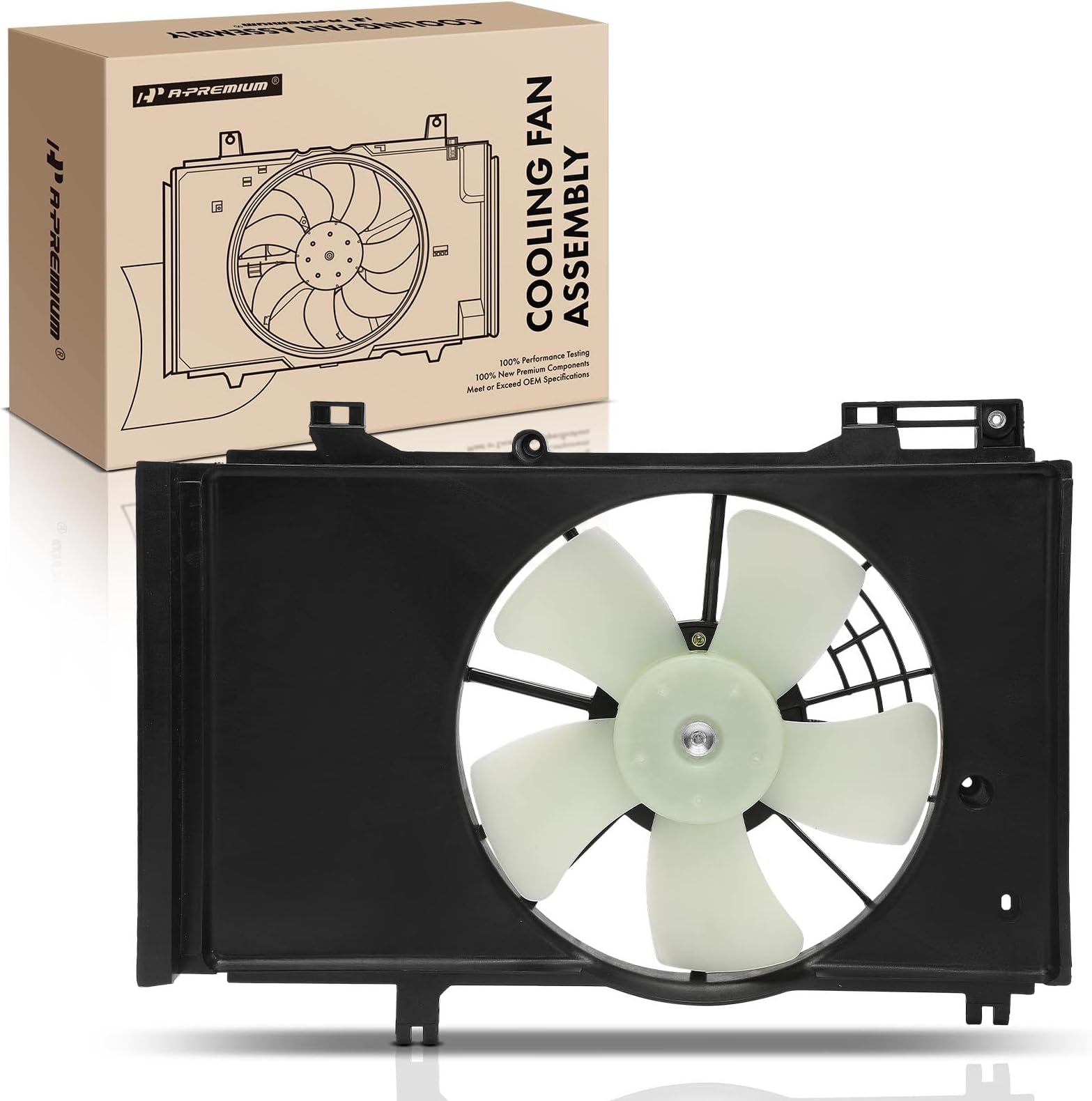 Amazon.com: A-Premium Engine Radiator Cooling Fan Assembly Compatible ...