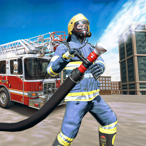 Fire Truck Simulator Rescue Game - FireFighter Truck Driver Emergency ...