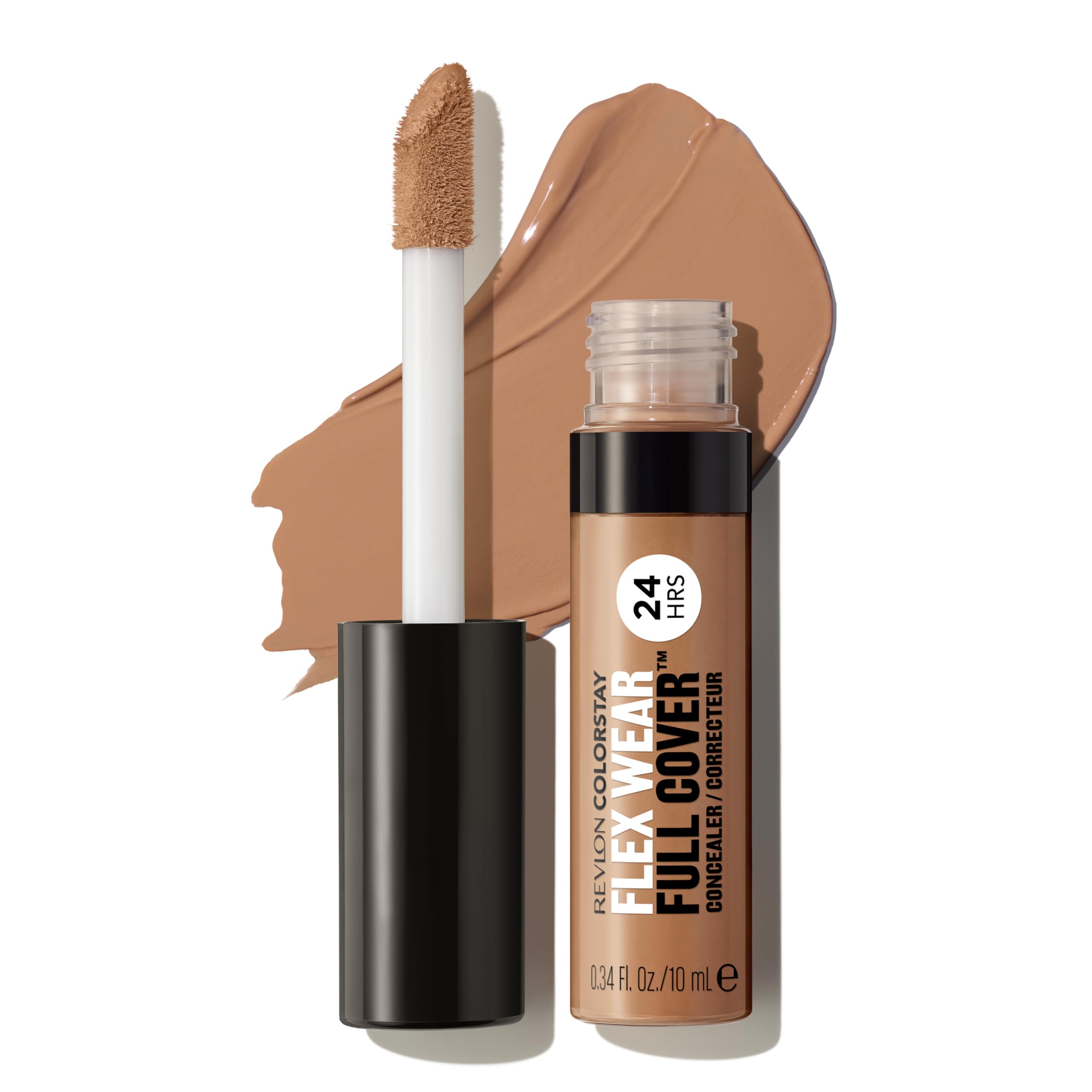 Amazon.com : Revlon ColorStay Flex Wear, Full Cover Non-Creasing ...