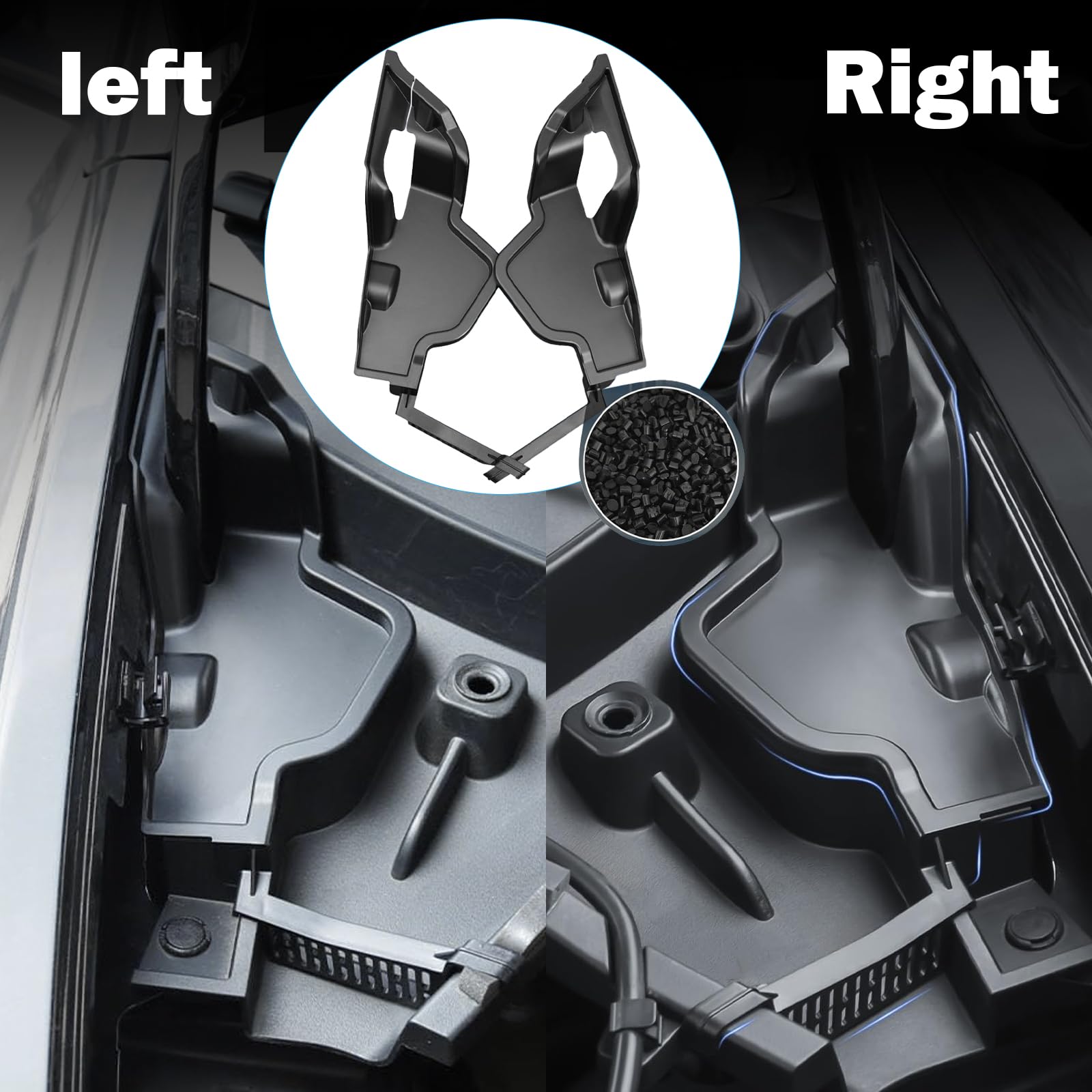 Snapklik.com : Tesla Model Y Hood Drainage Box, Model Y Trunk Water ...