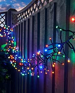 900 Cluster Multi-Function Multi-Coloured LED Light String : Amazon.co ...