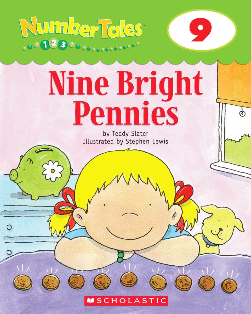 Nine Bright Pennies (Number Tales, #9): Teddy Slater, Stephen Lewis ...