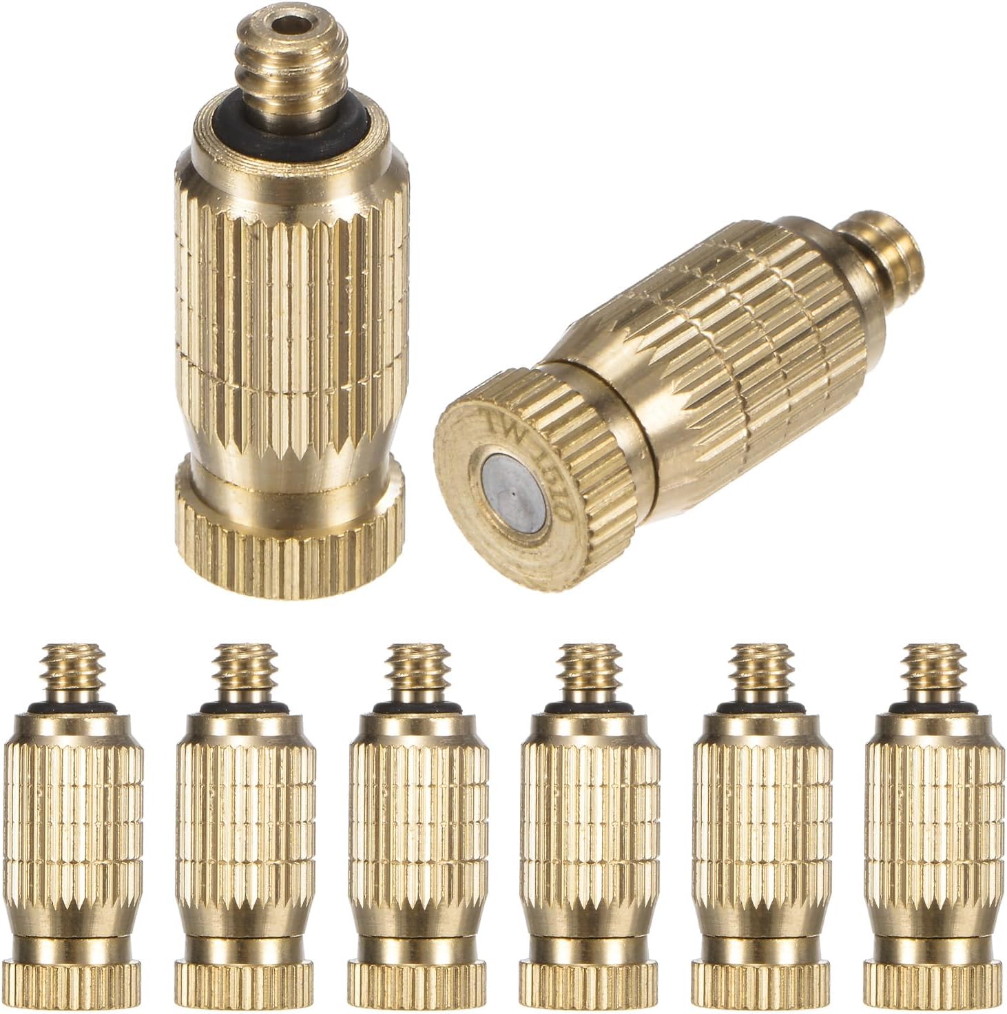 Amazon.com: M METERXITY 8-Pack Brass Misting Nozzles, 0.006"/0.15mm ...