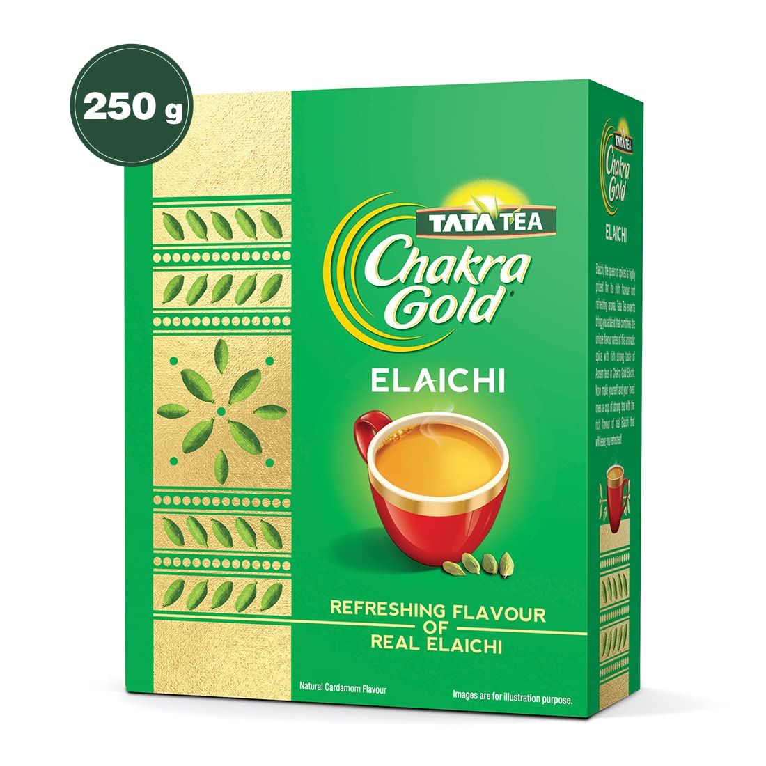 Buy Tata Tea Chakra Gold Elaichi | Refreshing Flavour & Aroma of Real ...