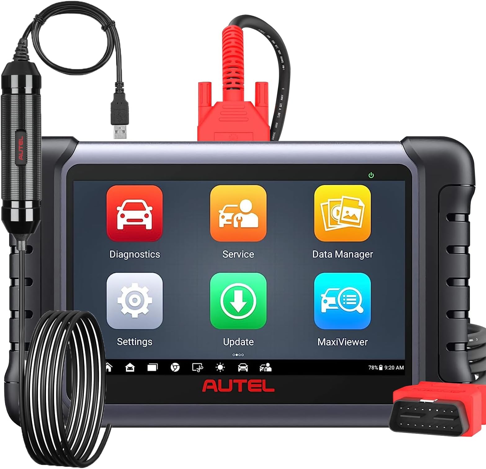 Amazon.com: Autel MaxiCOM MK808Z with 60$ MV108S, 2024 Android 11 ...