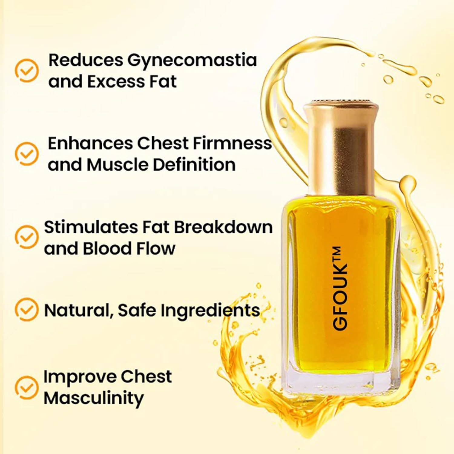 Aceite de ginecomastia con veneno de abeja Chile | Ubuy