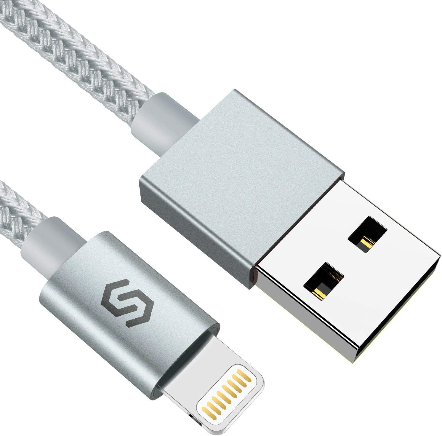 Syncwire Ladekabel für iPhone - 2M Nylon Lightning Kabel, USB ...