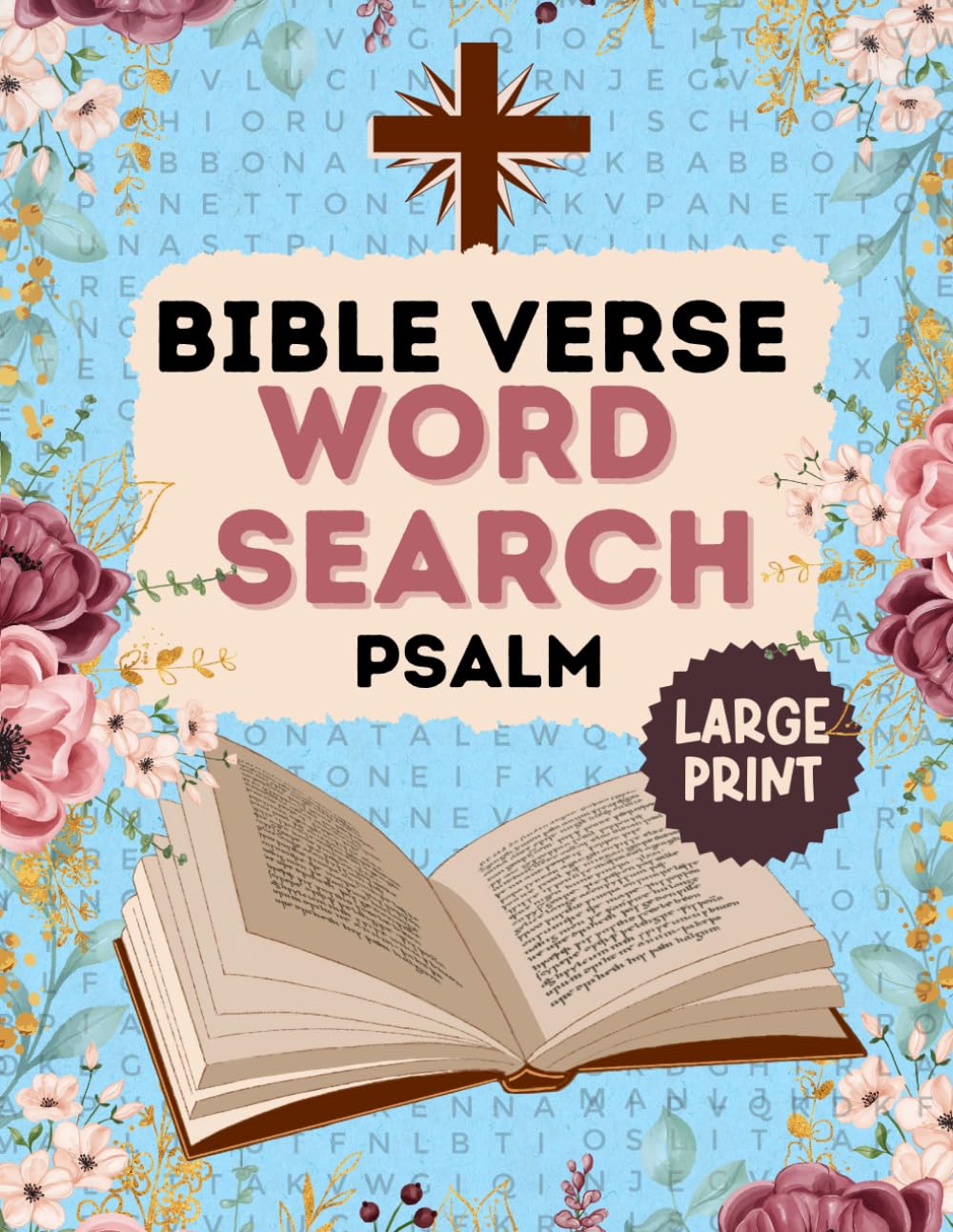 Amazon.com: Bible word search Psalms: 35 relaxing puzzles for seniors ...