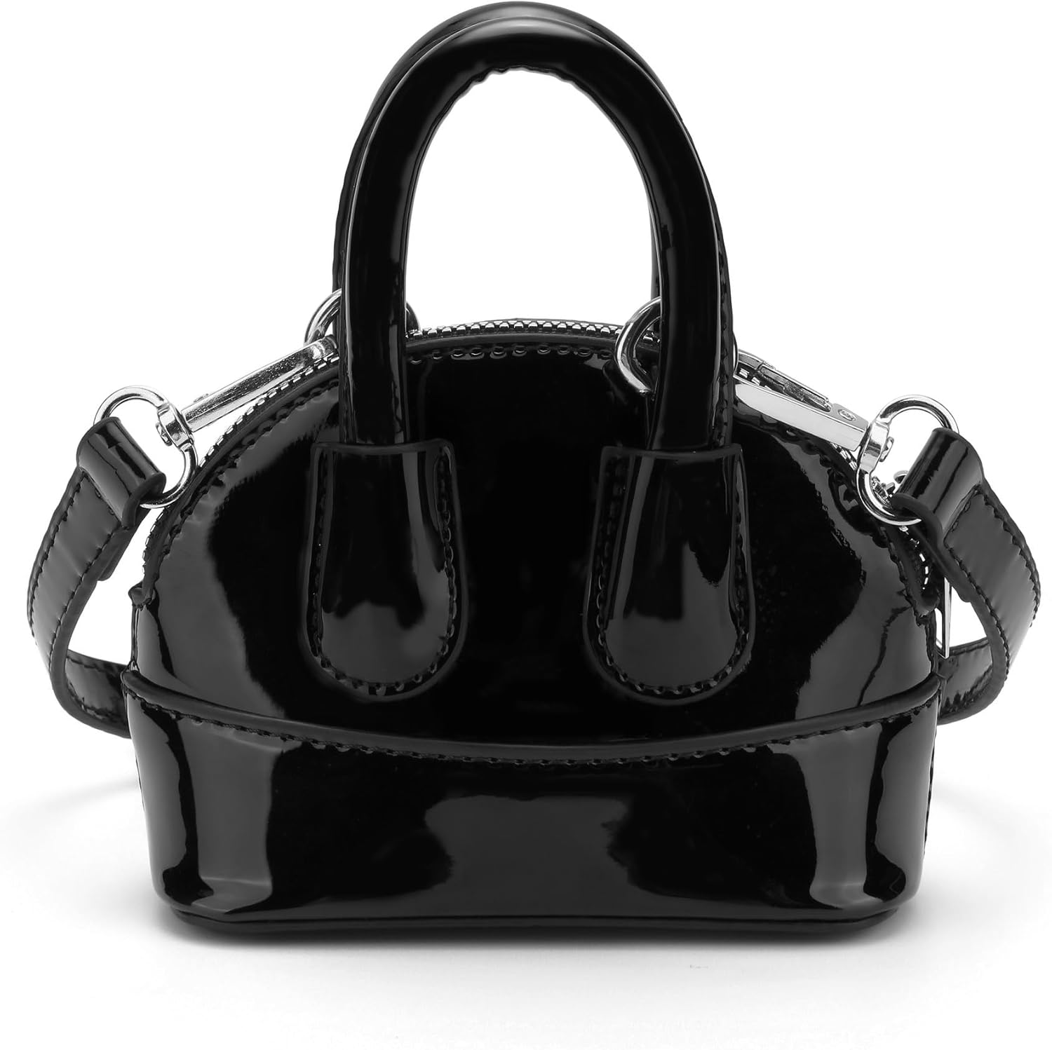 Cut Top Handle Small Crossbody Bag for Women Mini Purse with Detachable ...