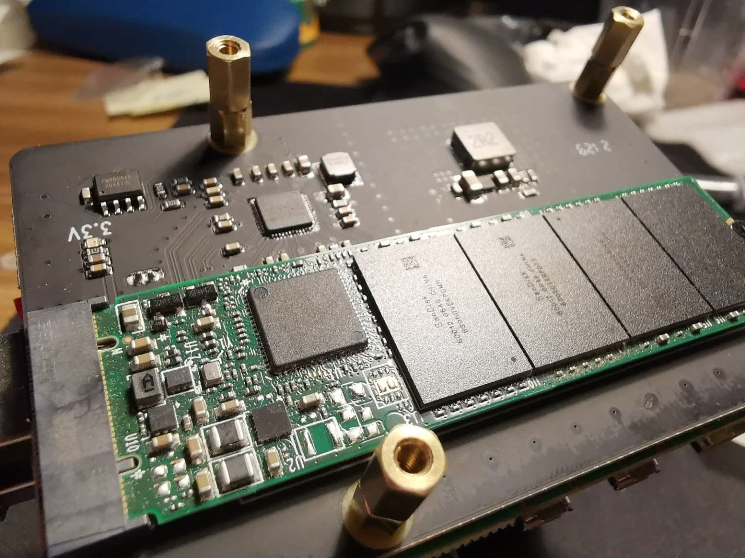 Geekworm for Raspberry Pi 4, X862 V2.0 M.2 NGFF SATA SSD Storage ...