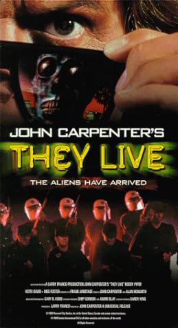 Amazon.com: They Live [VHS] : Roddy Piper, Keith David, Meg Foster ...