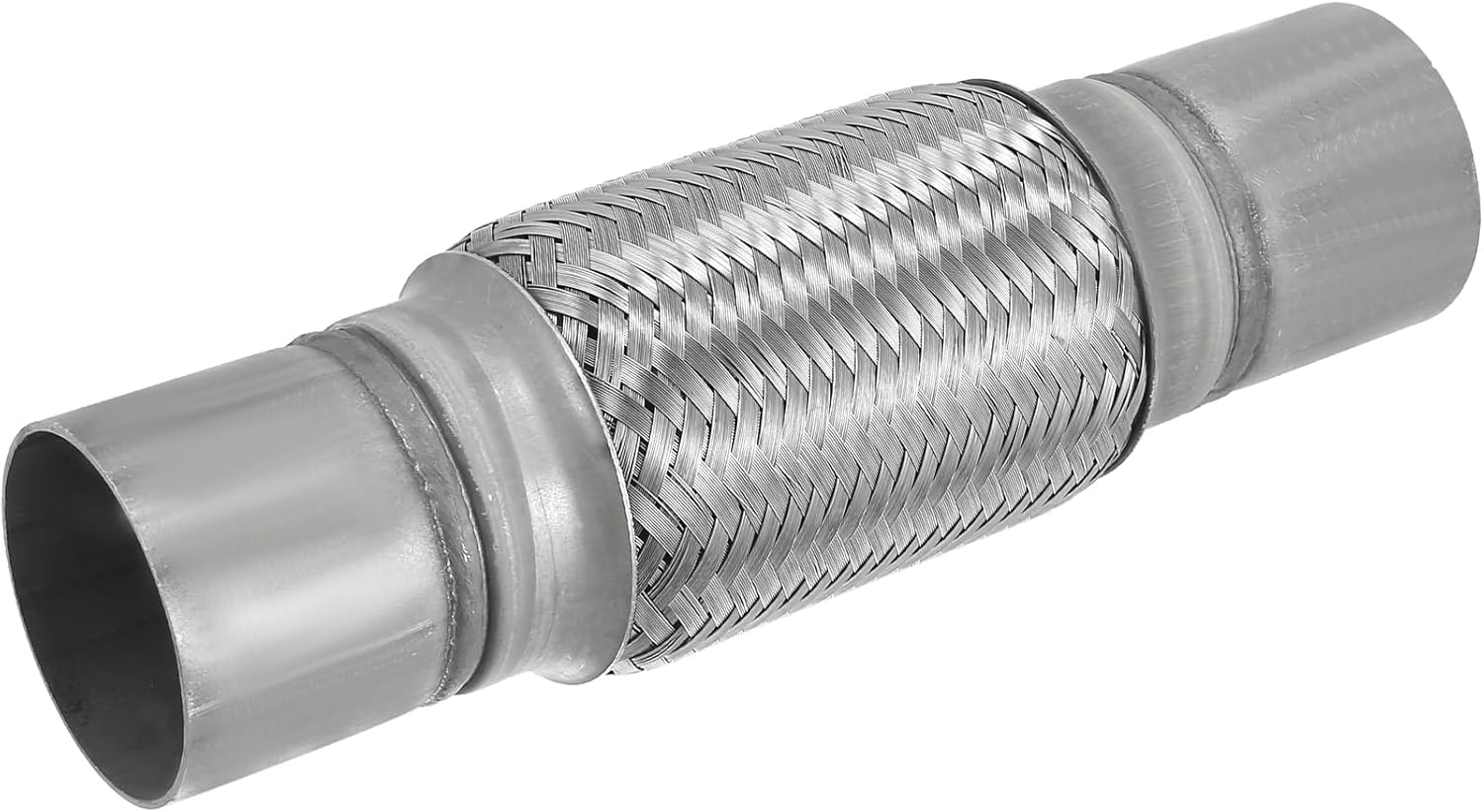 Hihaha 2.25"x6"x10" Vehicle Exhaust Flex Pipe with Welding /1pc ...