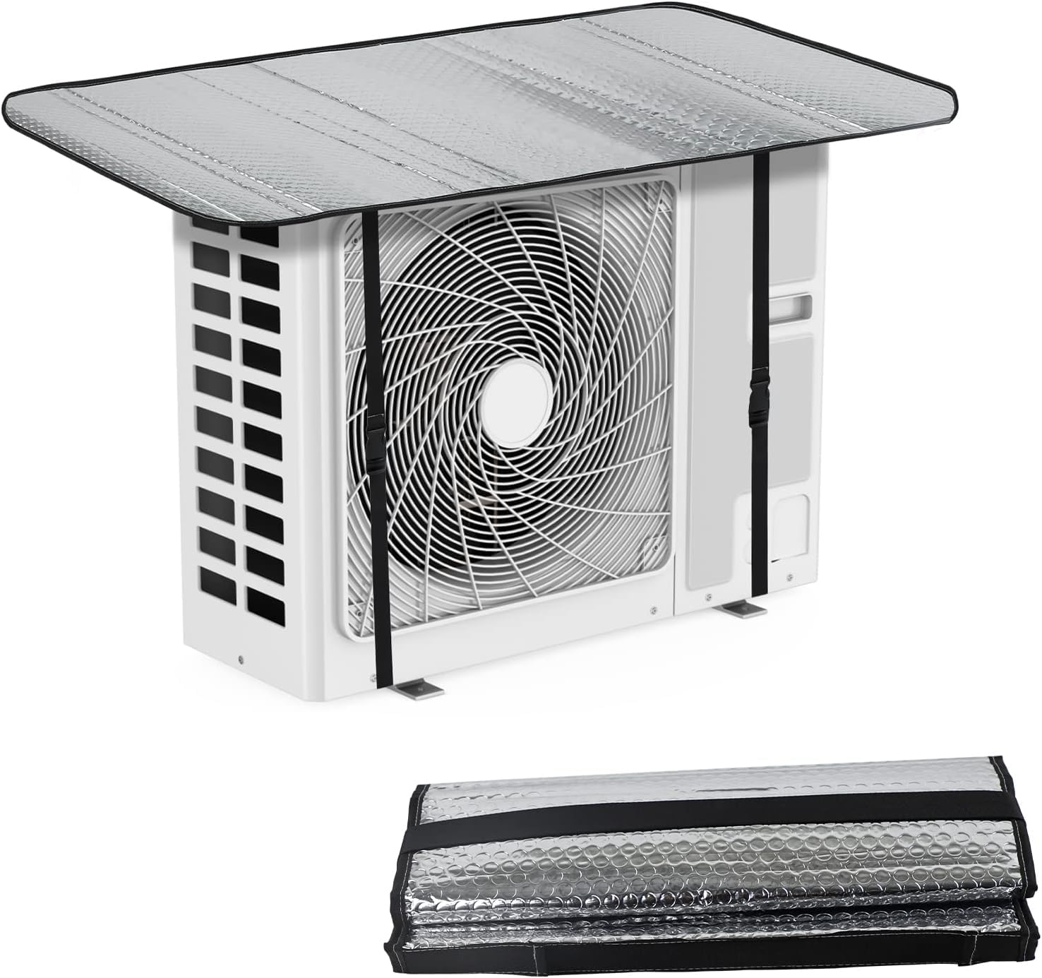 AC Unit Shield Stainless Steel Air Conditioner Cover - Outdoor AC Unit ...
