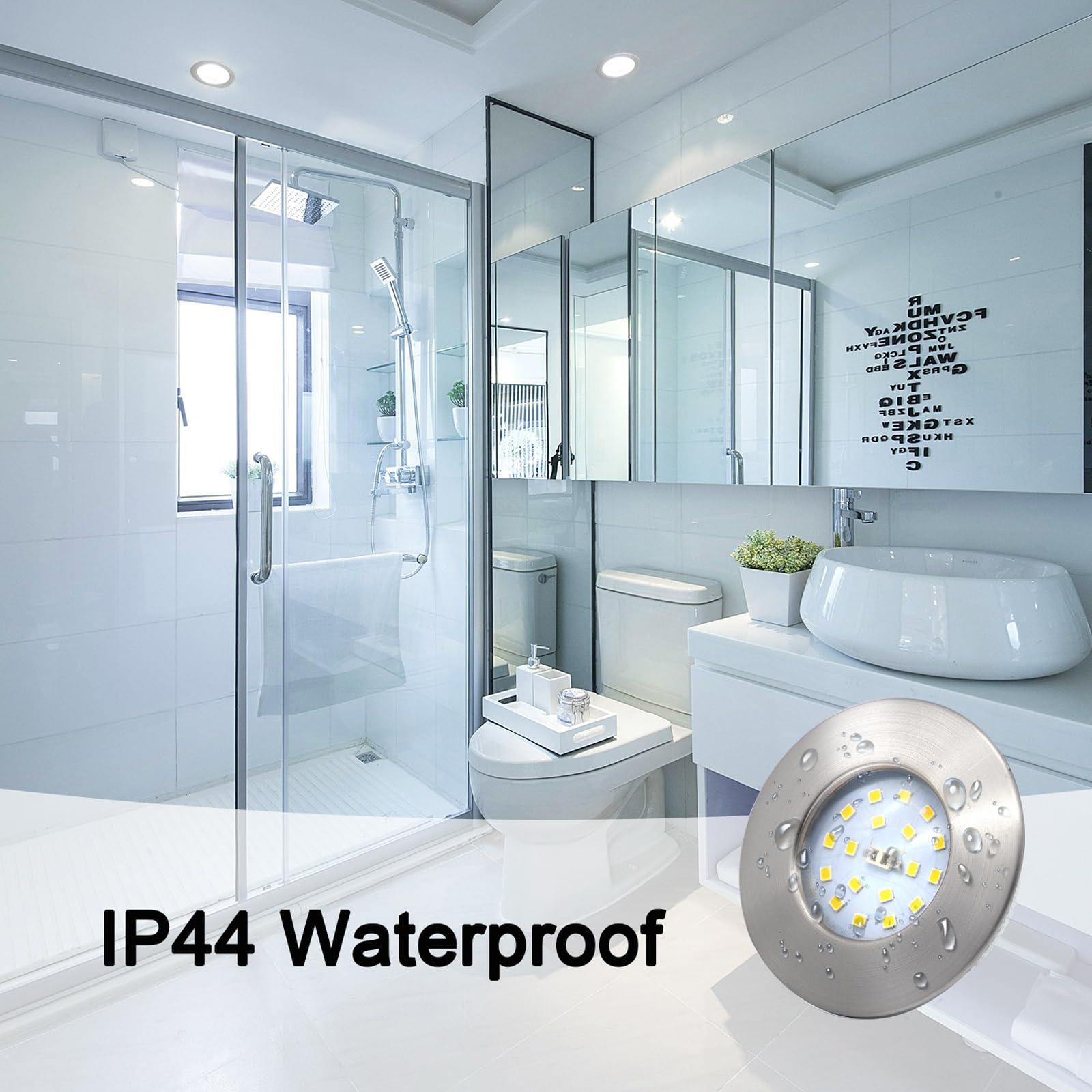 Led Resessed Shower Lighting 4 A Guide To Bathroom Lighting