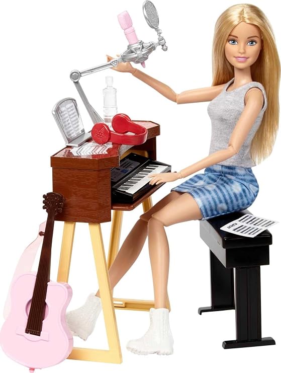 Barbie Musician Doll and Playset : Amazon.co.uk: Toys & Games