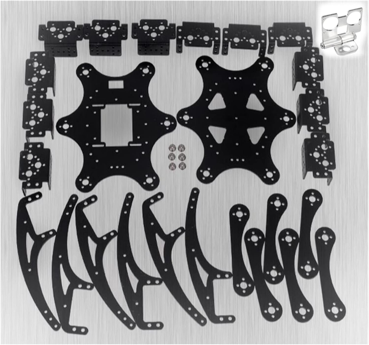 Robot toy 6 Legged Spider Can Shaking Head, Bionic Robot Metal ...