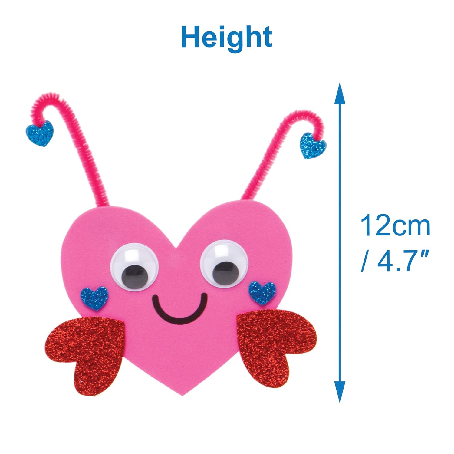 Baker Ross AX671 Love Bug Magnet Kits – Pack of 8, Mix and Match Crafts ...