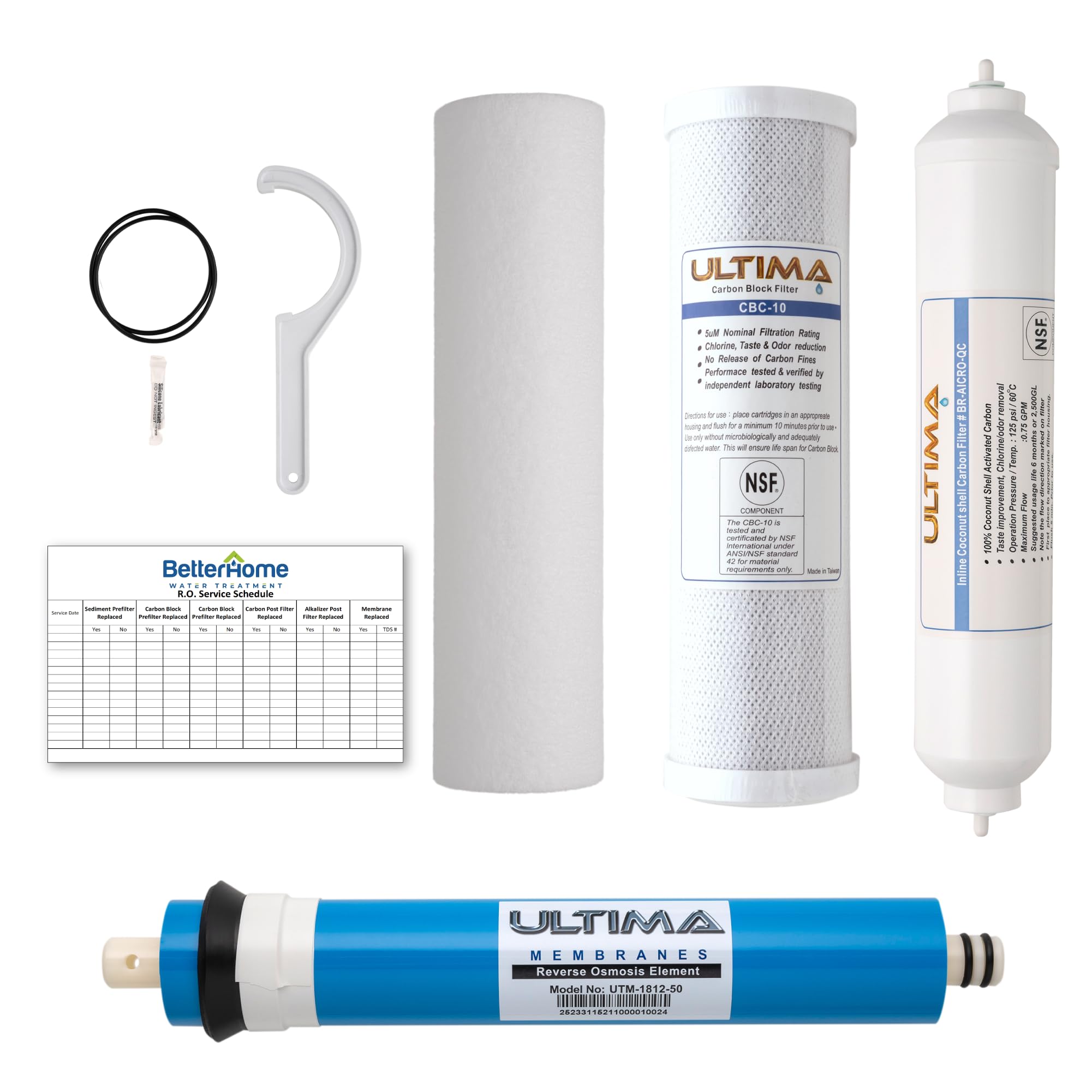 Amazon.com: Ultima 4-Stage Reverse Osmosis Universal Under Sink Water ...