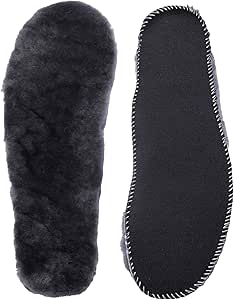 Amazon.com: Vogana Sheepskin Insoles Flat Feet Orthopedic Arch Support ...