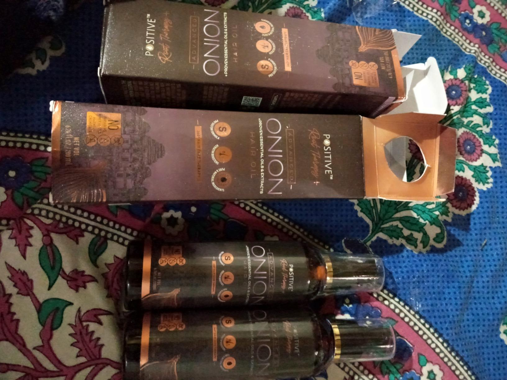 Positive Root Therapy, Advanced Onion Oil For Hair Growth With Keratin ...