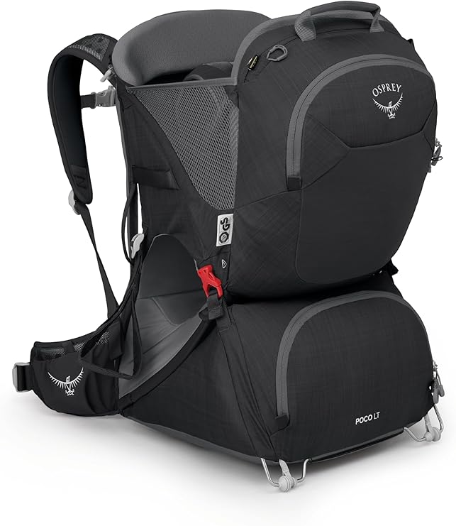 Amazon.com: Osprey Poco LT Lightweight Child Carrier Backpack - Compact ...