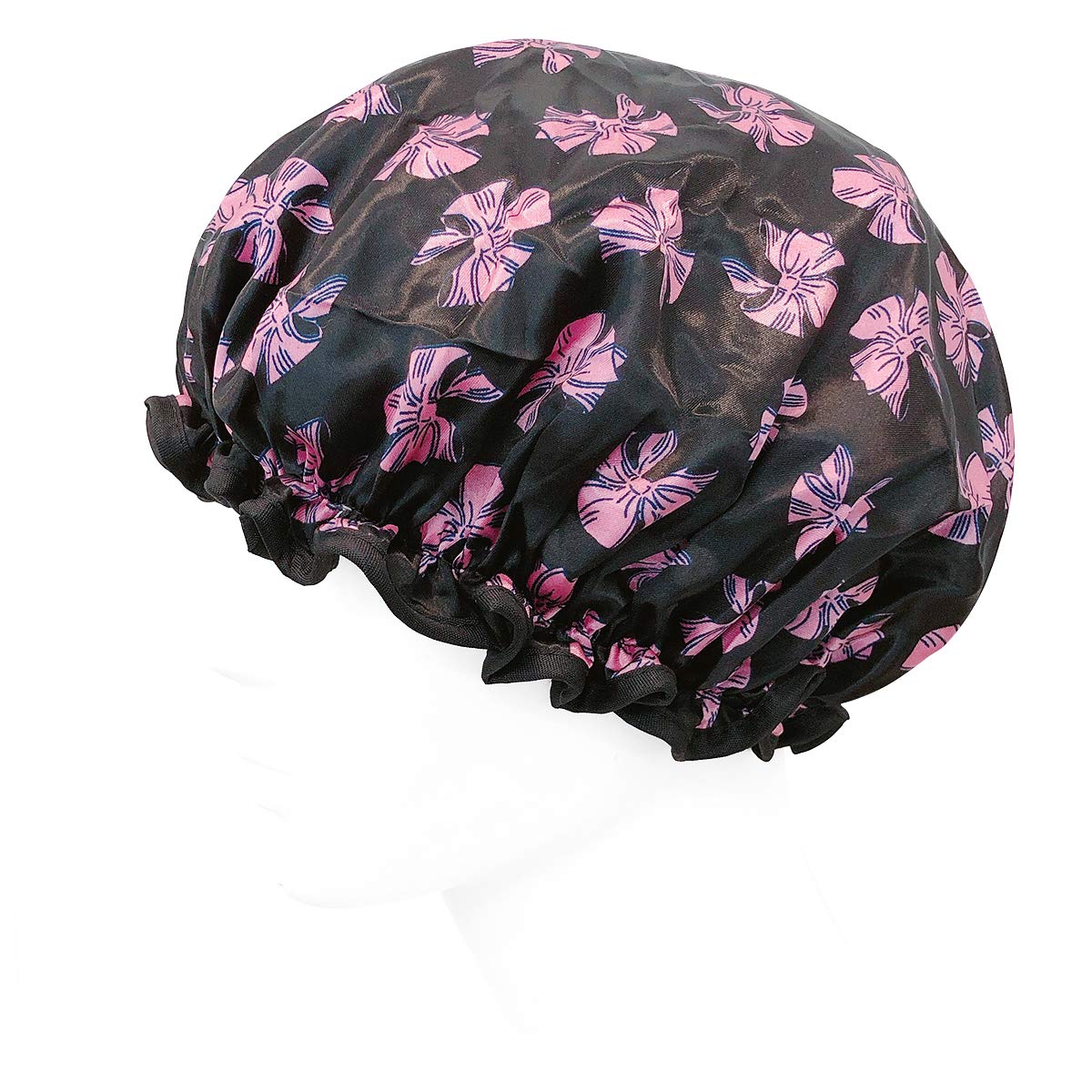 Snapklik.com : Allydrew Reusable Womens Waterproof Shower Caps For Long ...