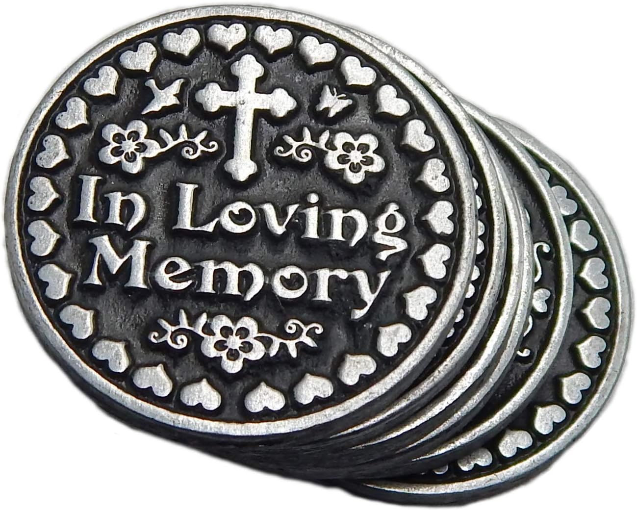 Amazon.com: Six (6) in Loving Memory Pocket Token Coins - Set of 6 ...