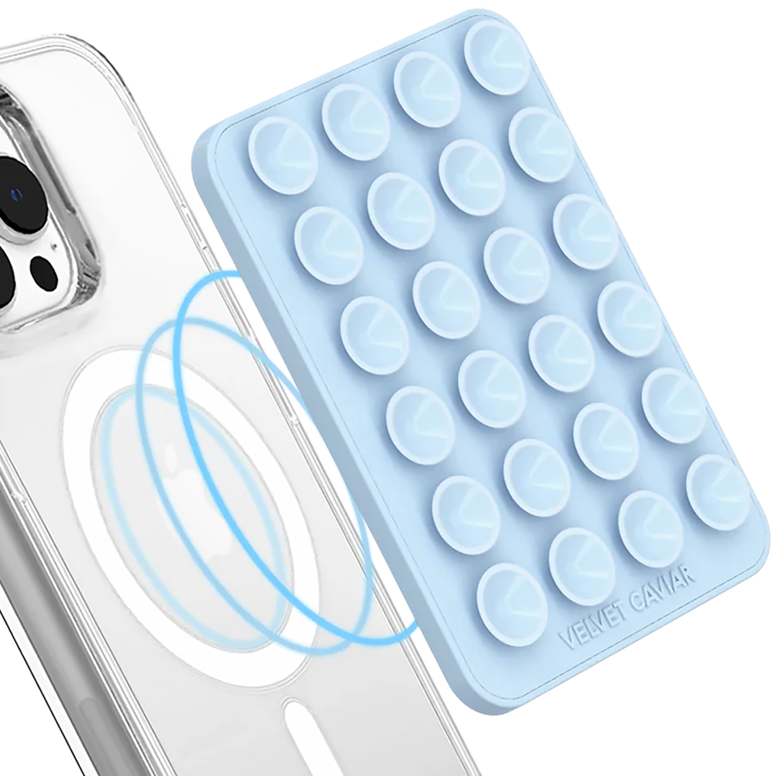 Amazon.com: Velvet Caviar Suction Cup Phone Case Mount Compatible with ...