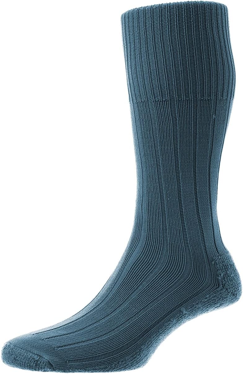 HJ Hall Men's Indestructible Cushioned Sole Sock Sock : Amazon.co.uk ...