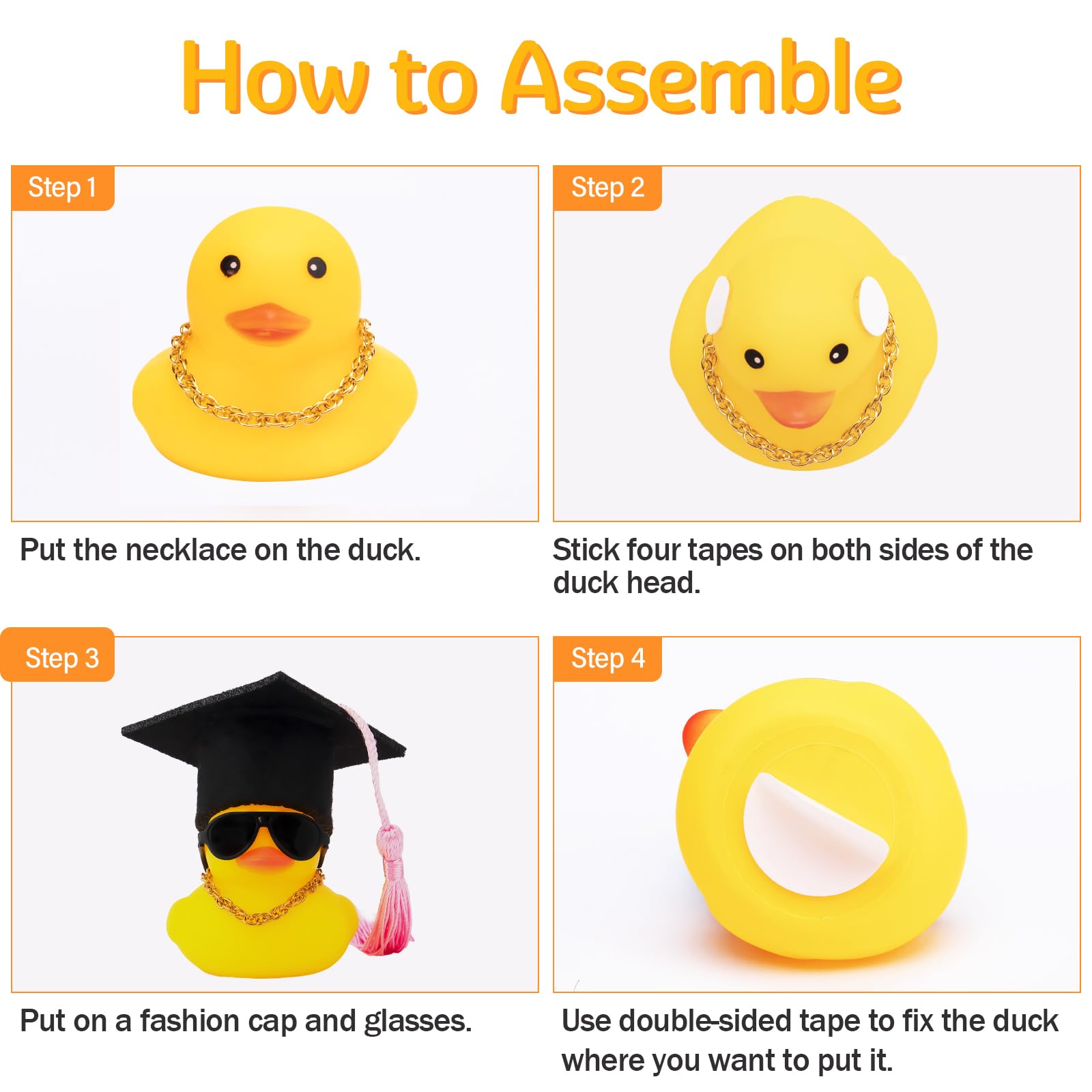 Lego Graduation Wonuu Graduation Gift Duck Car Dashboard Decorations ...