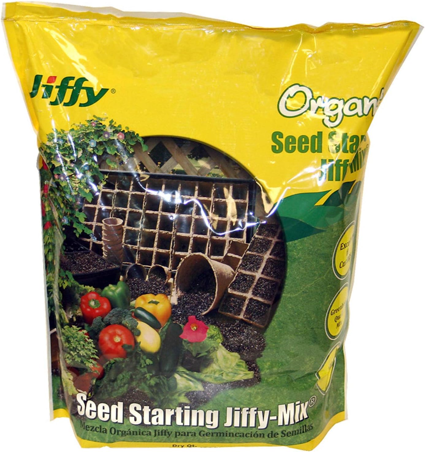 Amazon.com : Jiffy G310 10 Quart Jiffy-Mix Premium Seed Starting Soil ...
