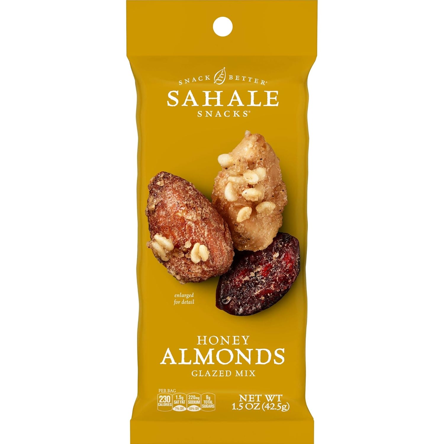 Amazon.com: Sahale Snacks Honey Almonds Glazed Mix, 1.5 Ounces (Pack of ...