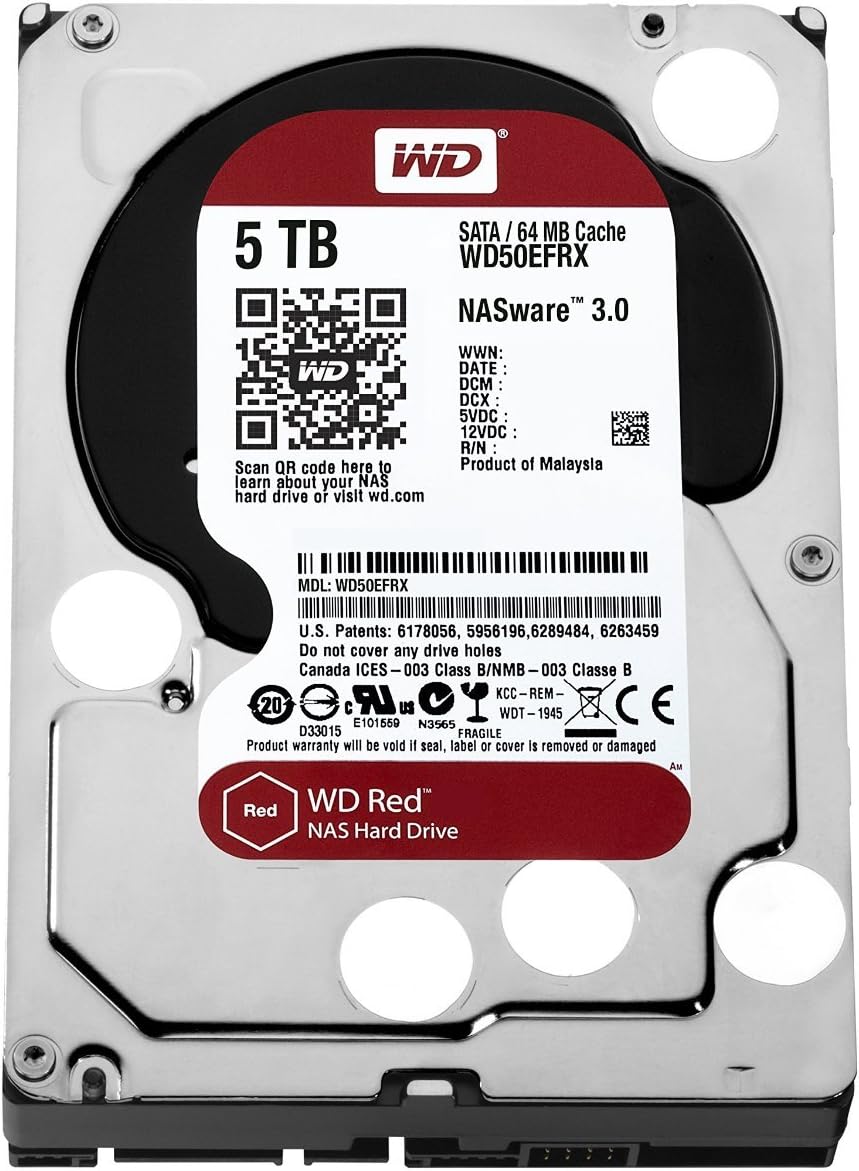 Amazon.com: WD Red Pro 6TB NAS Internal Hard Drive - 7200 RPM Class ...