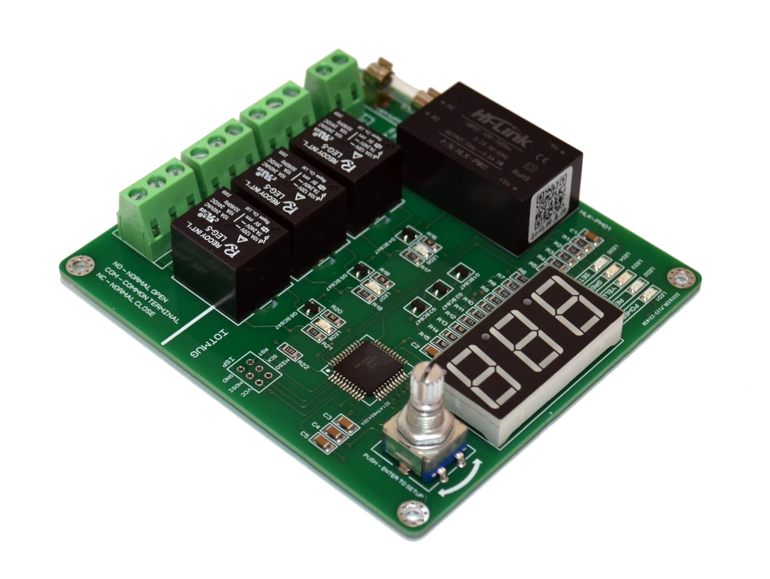 Snapklik.com : 37 Modes Traffic Light Controller Sequencer 3 Channel AC ...