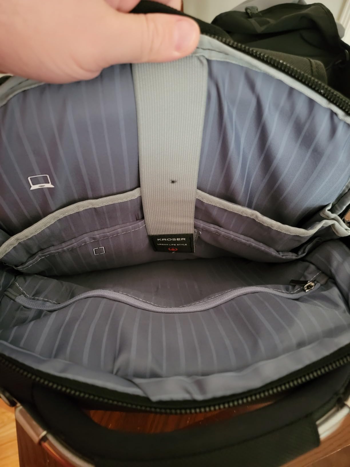 $8/mo - Finance KROSER Travel Laptop Backpack 18.4 Inch XXXL Gaming ...