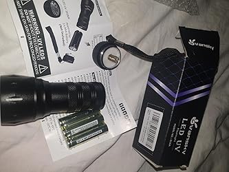 Vansky UV Torch 21 LEDs, UV Flashlight Black Light for Pet Urine ...