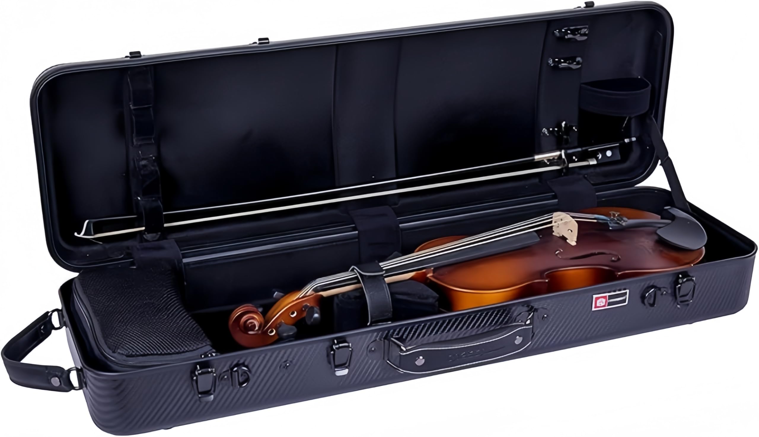 Protective Violin Case Crossrock Carbon Fiber 4/4 Violin Case - Flight ...