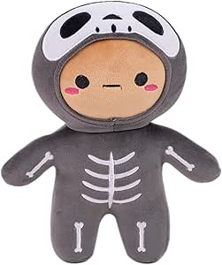 Amazon.com: Plushland 10 Inch Halloween Plush Toys Bat, Skeleton,Ghost ...
