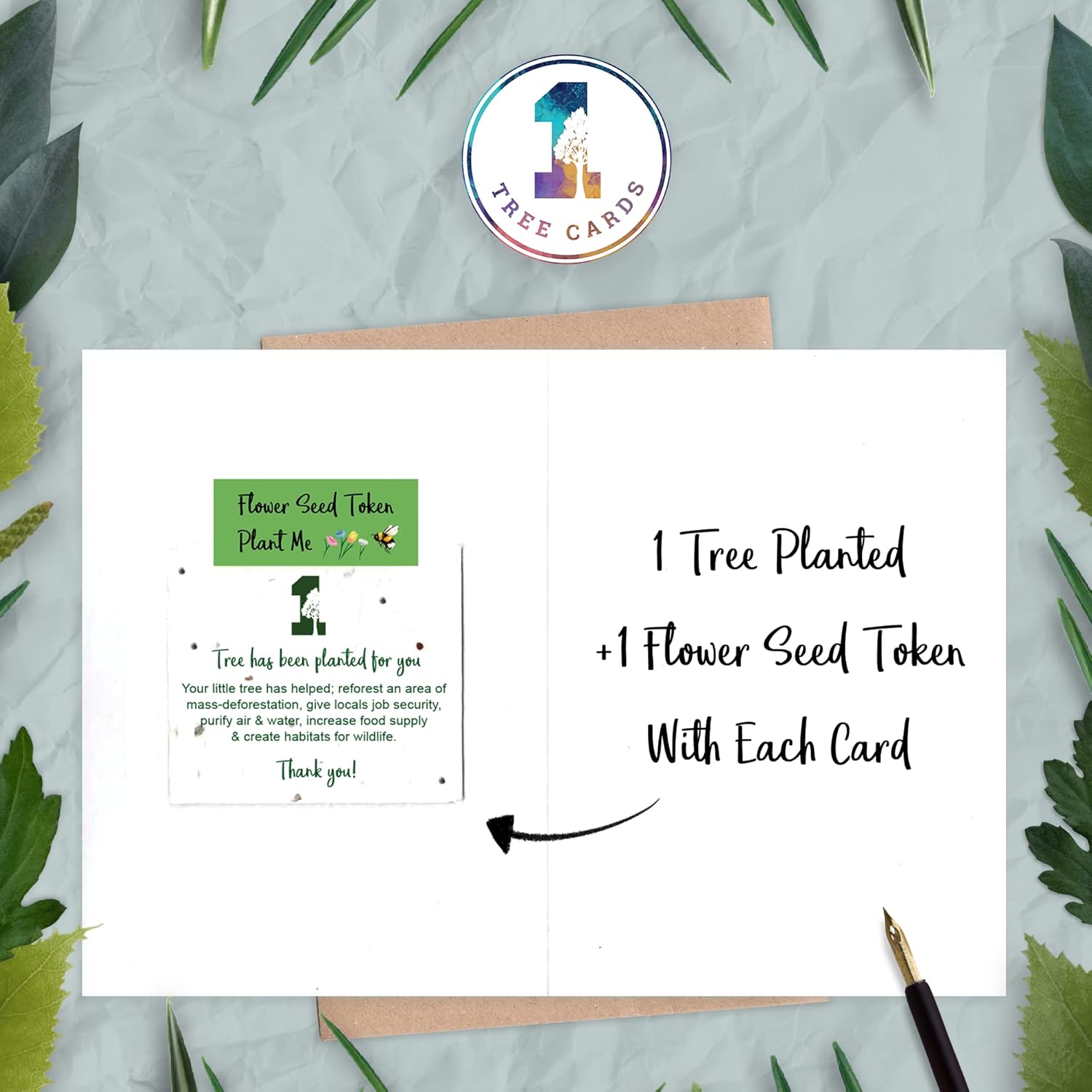 Buy With Sympathy Card & Condolences Gifts - Tree Planting & Plantable ...