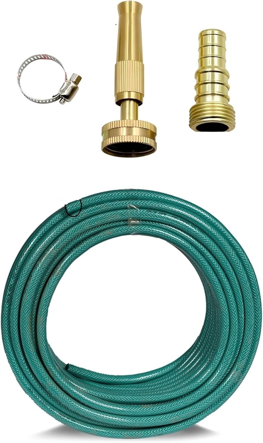 RENOVO Soft Braided 25 meter PVC Tubing - 3/4" High Pressure Green ...