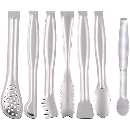 Amazon.com: Prepworks by Progressive Appetizer Tongs, Stainless Steel ...
