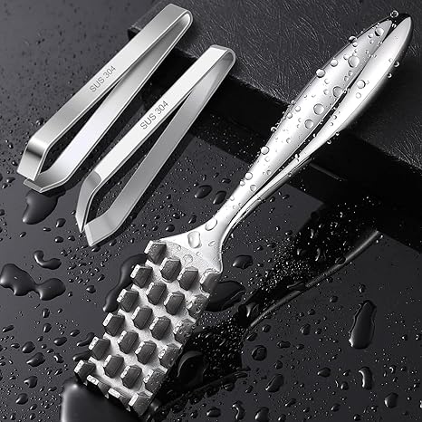 Amazon.com: SUCCFLY Fish Scaler Set, Premium Fish Descaler Tool ...